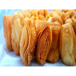 FazRan Ku-Eh Tiram, kuih selayang, kerepek layang, kuih kertas, kuih ...