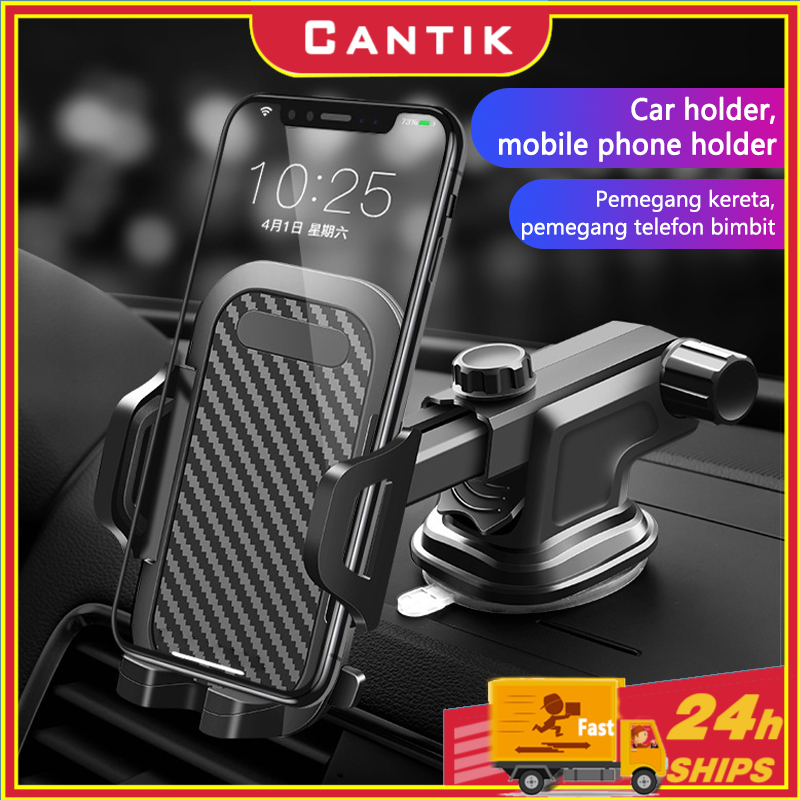 🔥【ready stock】🔥Super Strong Car stand Phone Holder with Silicone ...