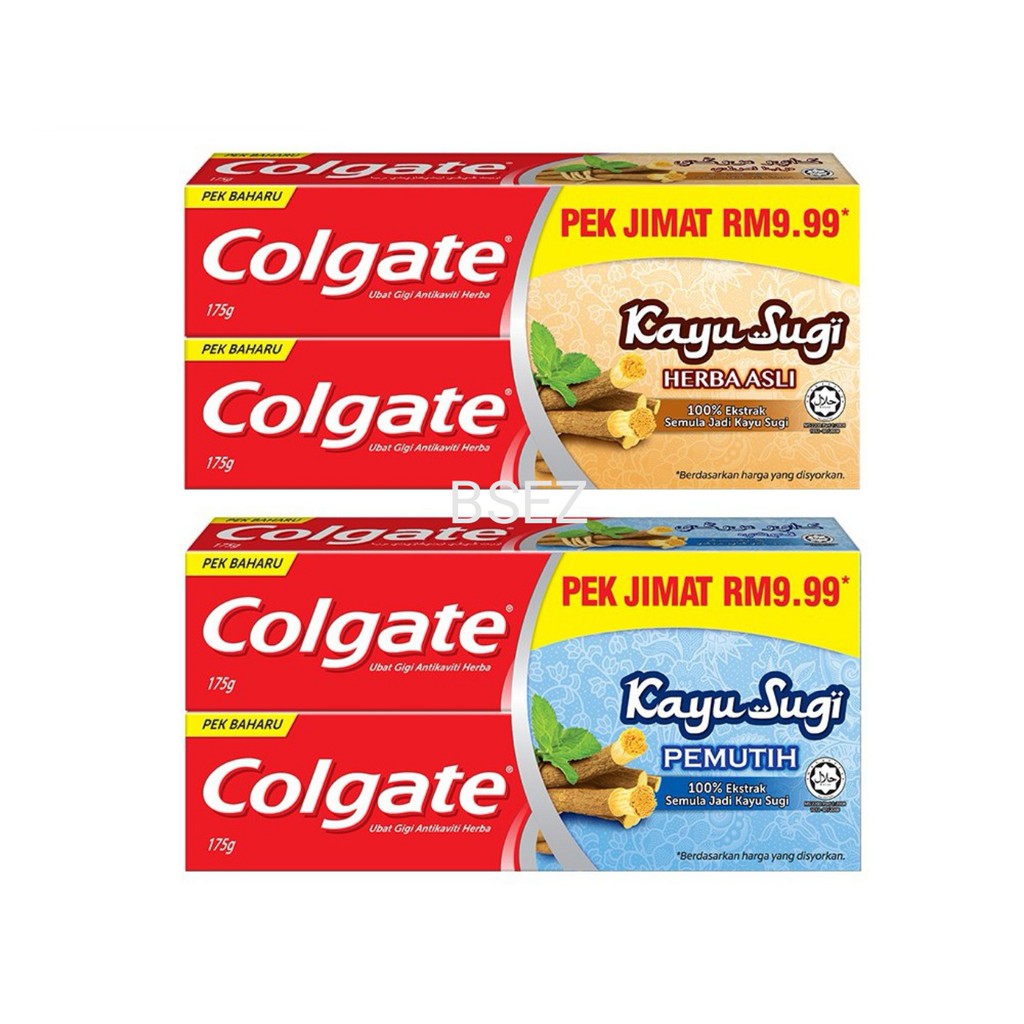 COLGATE KAYU SUGI TOOTHPASTE TWINPACK 160G X 2 | Shopee Malaysia