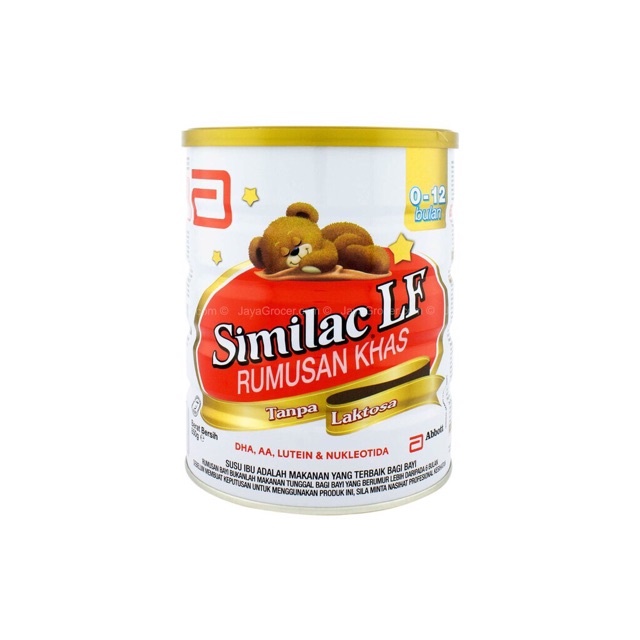 Similac LF (Lacto Free) 0-12months 850G 9 | Shopee Malaysia