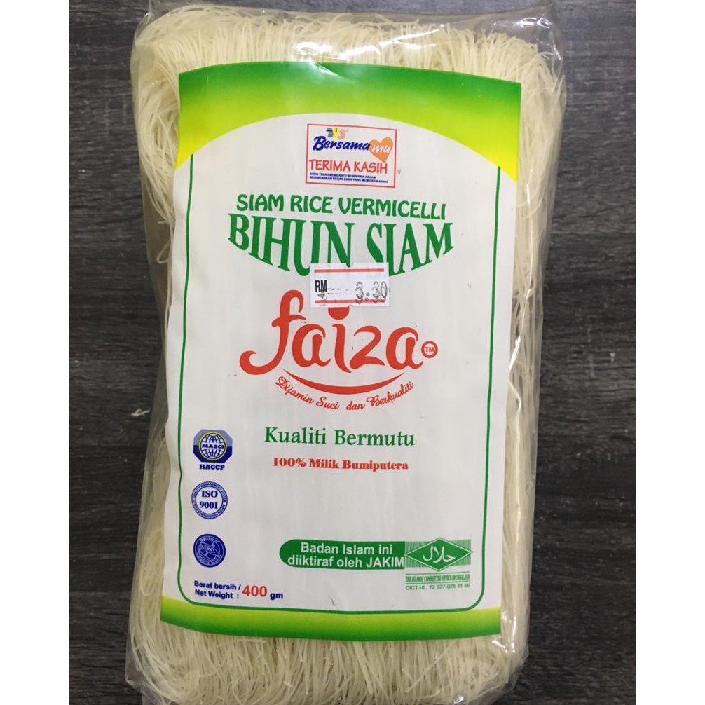 Bihun Siam Faiza 400g | Shopee Malaysia