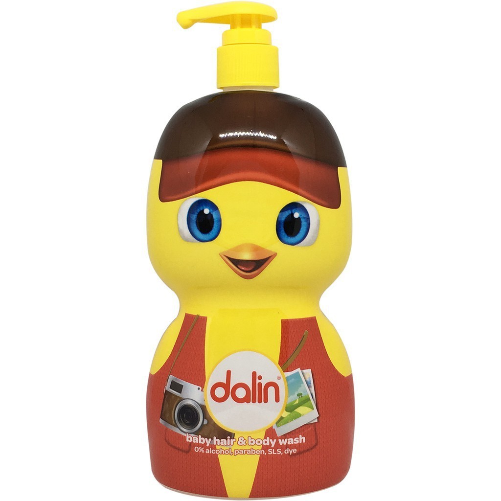 Dalin Baby Hair & Body Wash Chick Toy Pack 650ml / Shampoo 125ml ...
