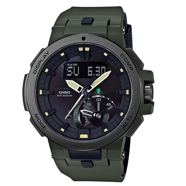 CASIO PROTREK TRIPLE SENSOR WATCH WITH Tough Solar, Multi Band 6 ...