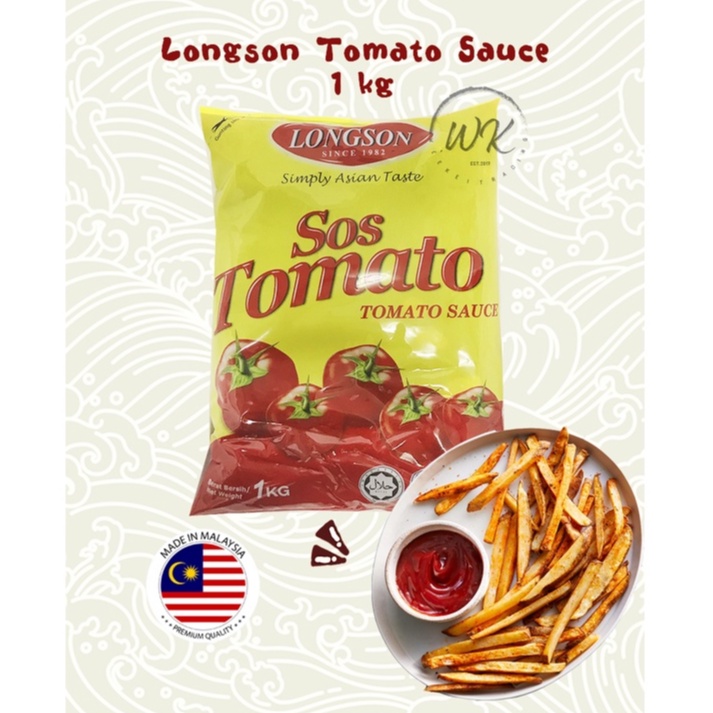 Longson Tomato Sauce / Sos Tomato HALAL 1kg | Shopee Malaysia