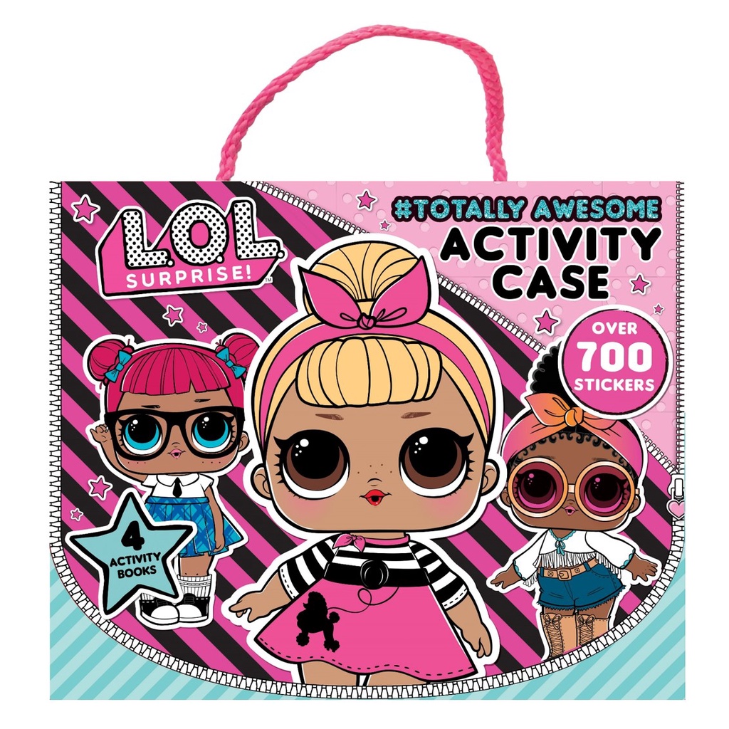 Lol Surprise Colouring Totally Awesome 4 Activity Book Case With Over ...