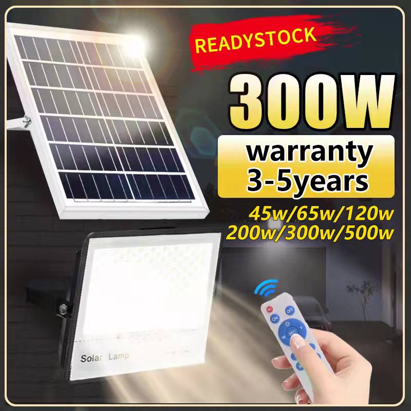 solar light outdoor lighting 500W Solar Spotlight Flood lampu solar ...