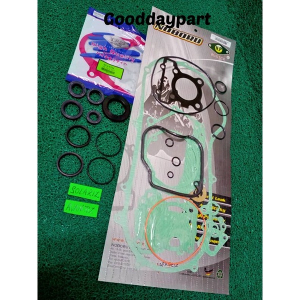 YAMAHA EGO AVANTIZ / SOLARIZ COMPLETE OVERHAUL GASKET SET O RING / OIL ...