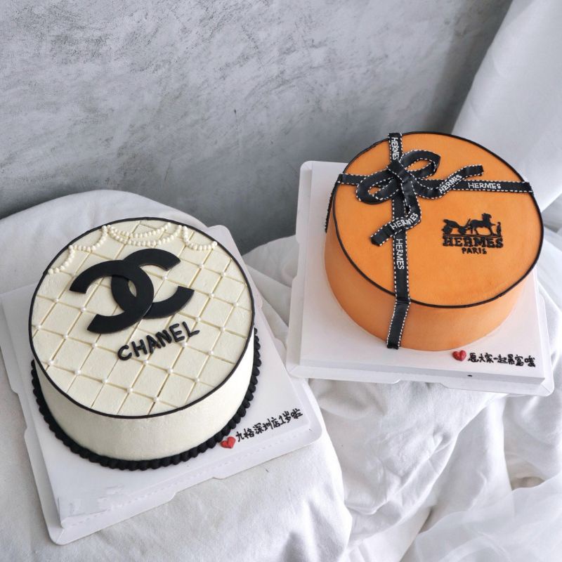 Ready stock~ Lv and Chanel Logo Cake topper | Shopee Malaysia