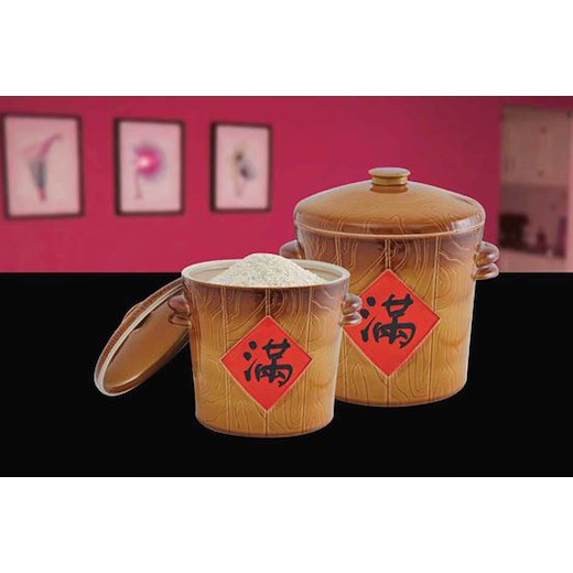 Claytan Ceramic Fortune Rice Container - 5kg&10kg | Shopee Malaysia