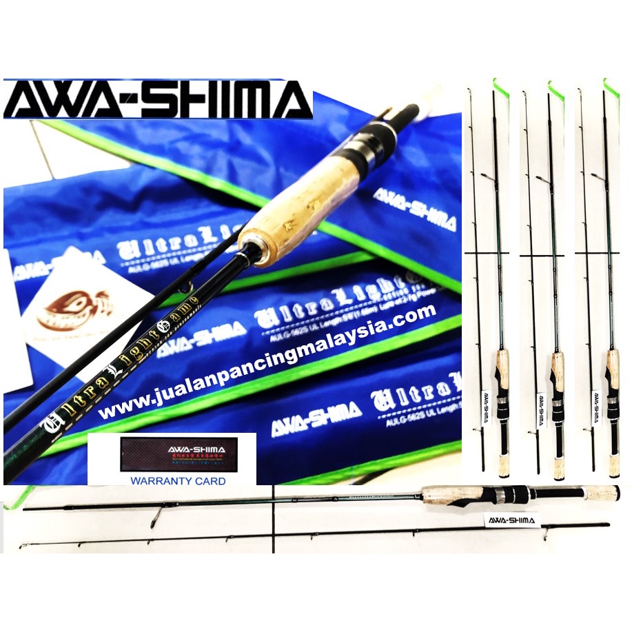 Awashima New Model 2021 Ultra Light Game Fishing Rod | Shopee Malaysia