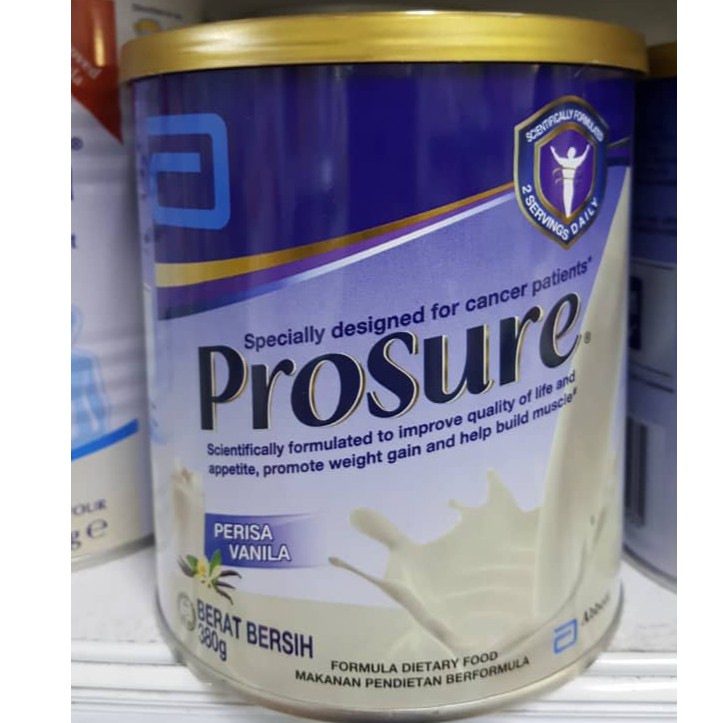 PROSURE VANILLA 380G ( high-quality protein) | Shopee Malaysia