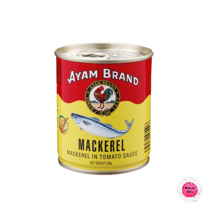 Ayam Brand Mackerel 230g | Shopee Malaysia