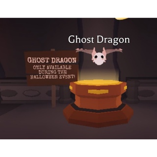 Ghost dragon LEGENDARY NEW halloween pet adopt me | Shopee Malaysia