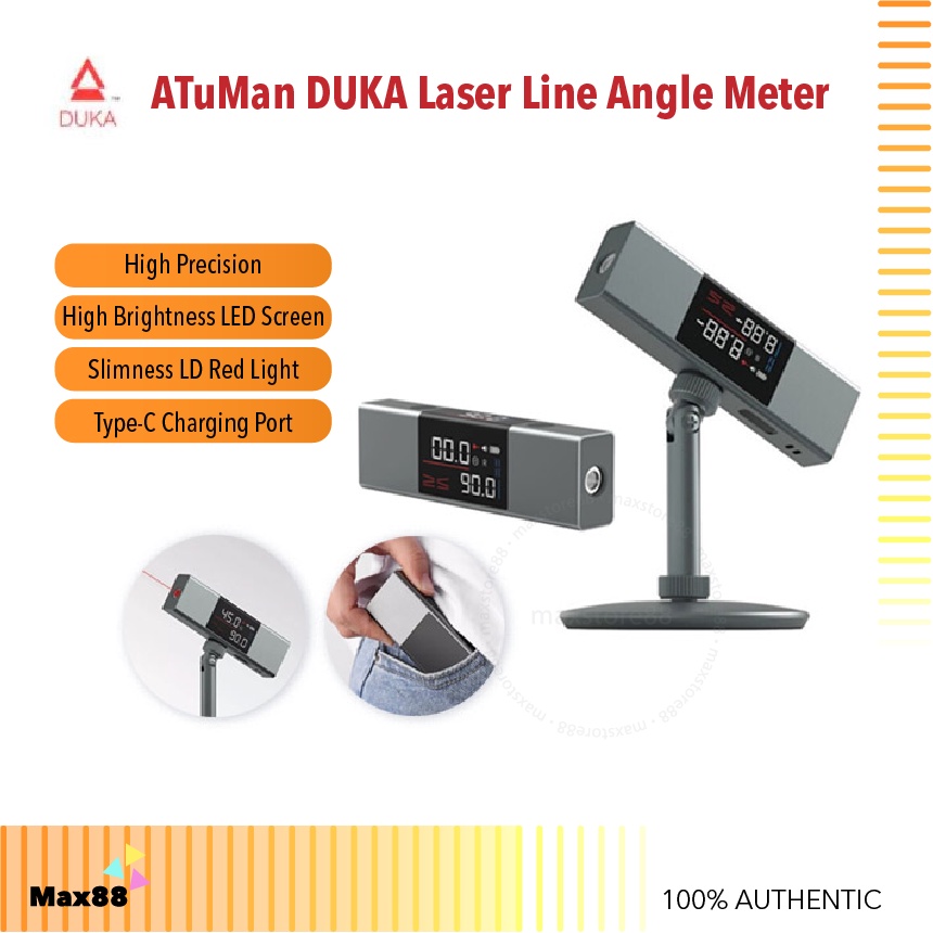 ATuMan DUKA LI1 Laser Line Projector Angles Leveling / Gauge Holder ...