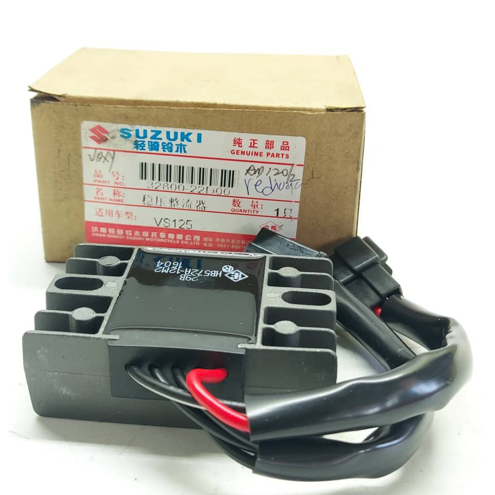 100% Original Suzuki VS125 VS 125 Rectifier / Regulator / Rec / Reg ...