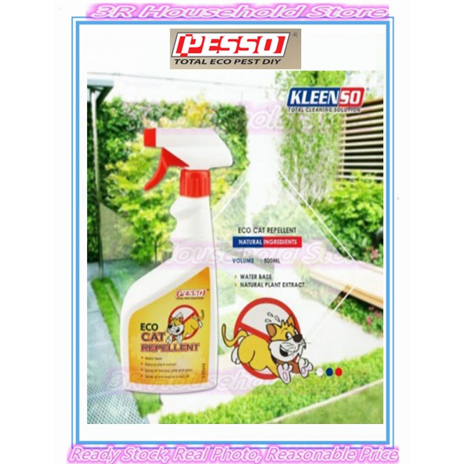 KLEENSO / PESSO Eco Cat Repellent 500ml / KUCING / 猫 | Shopee Malaysia