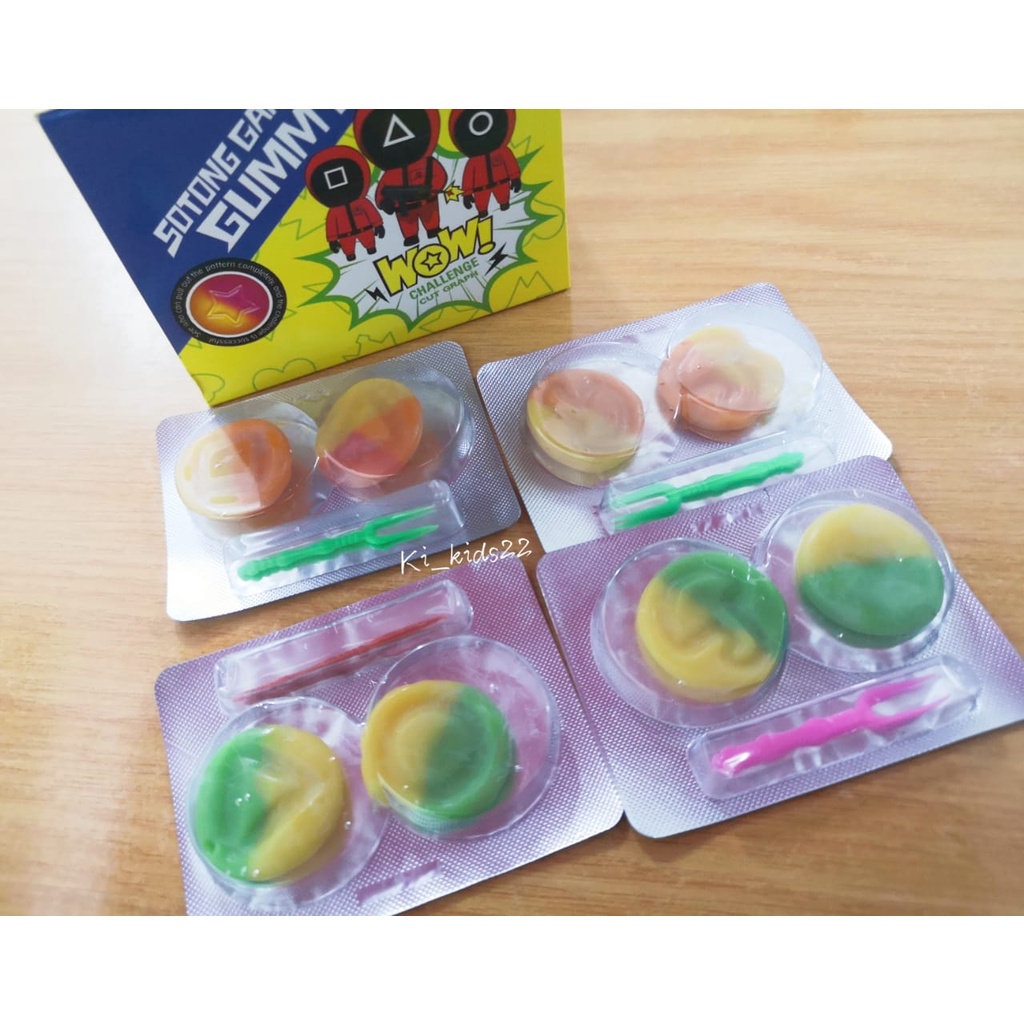Sotong Game / Squid Game Gummy Chewy Candy Individual Pack 1pcs ...