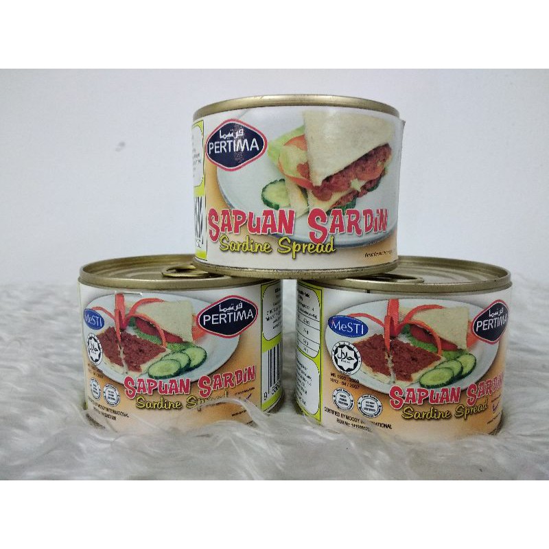 PERTIMA - SAPUAN SARDIN 180GM | Shopee Malaysia