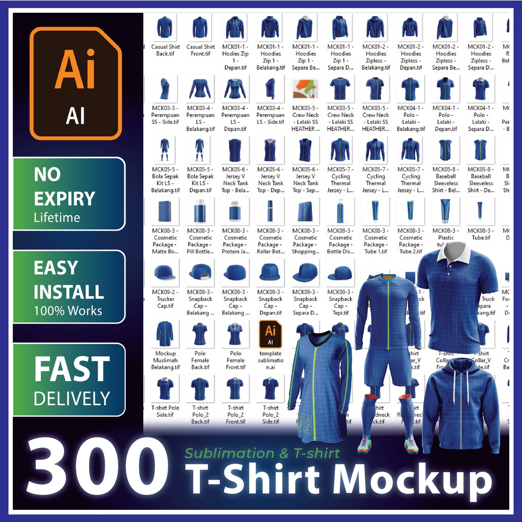 2022 Mockup Tshirt High Quality More Than 330 ++ Files Tshirt Design ...