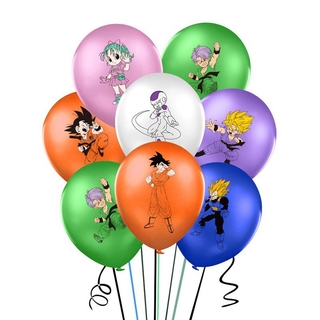 14pcs Dragon Ball Latex Balloon Cartoon Theme Inflatable Helium Balloon ...