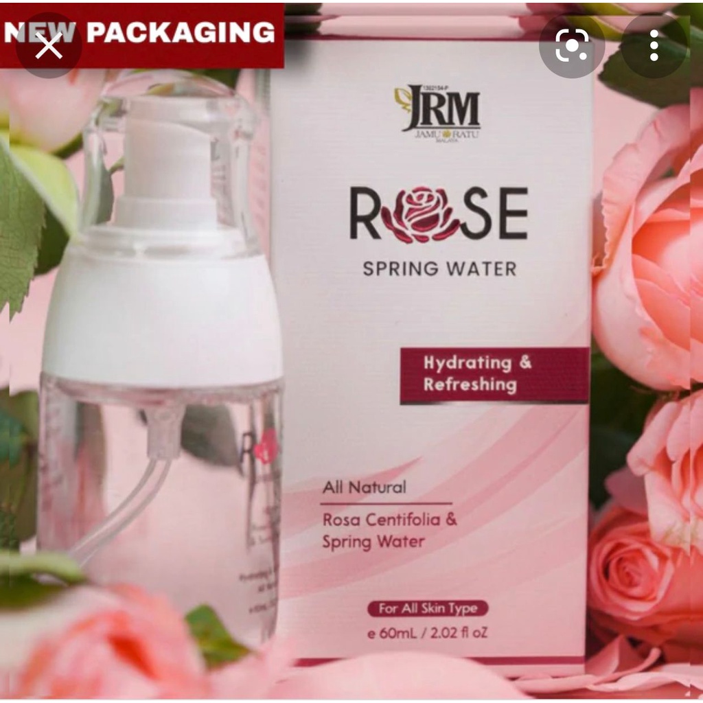 Jamu Ratu Malaya Rose Spring Water 100% Original JRM | Shopee Malaysia