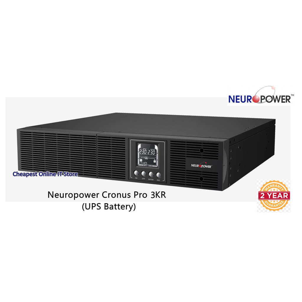 Neuropower Cronus Pro 3KR (3000va) Rackmount Series Cost Effective ...