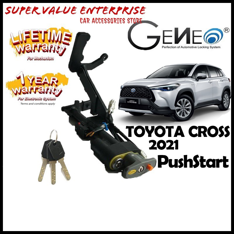 TOYOTA CROSS 2021 PushStart GENEO Pedal Lock Double Lock Brake Lock ...