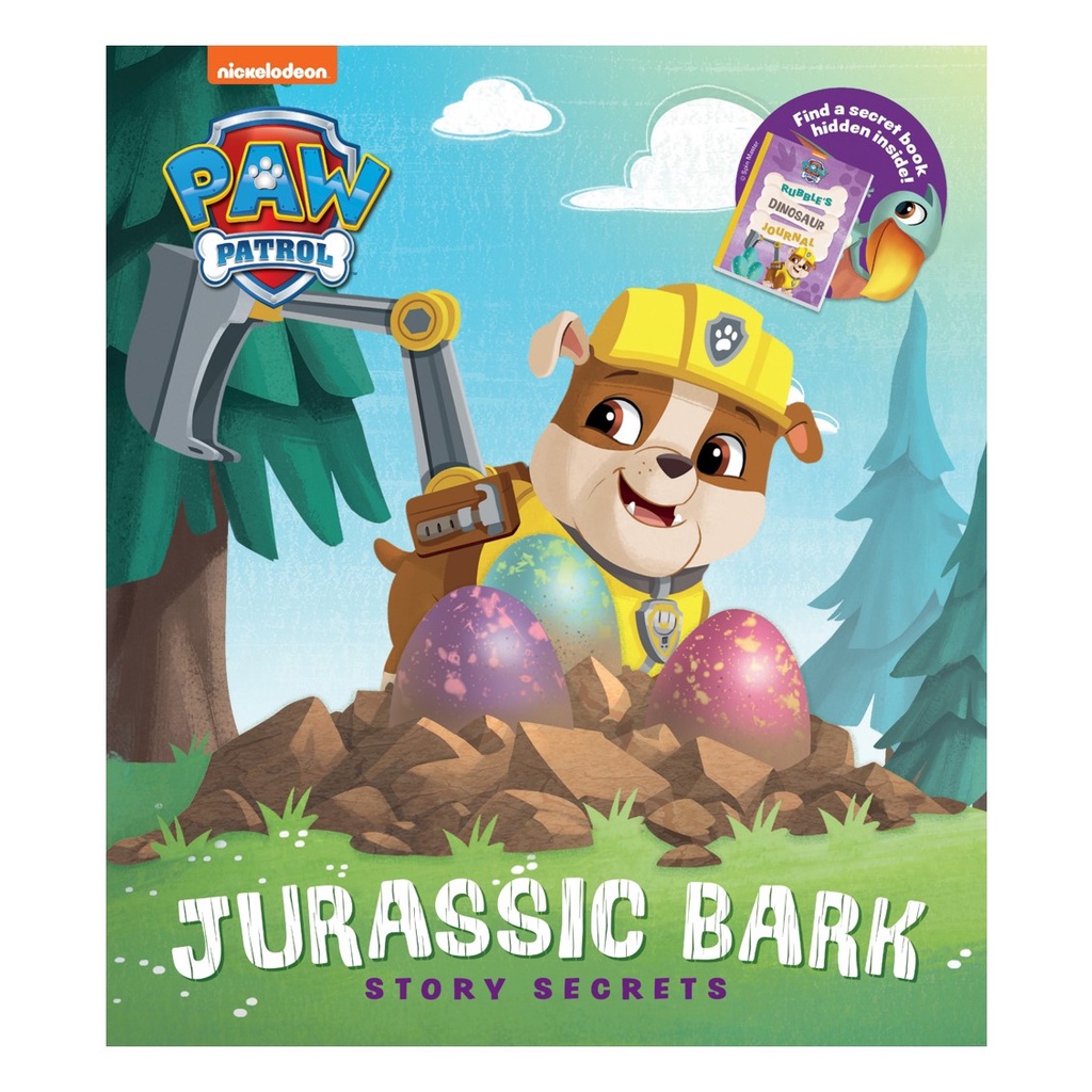 Paw Patrol Jurassic Bark Story Secrets Hardcover Storybook | Shopee Malaysia