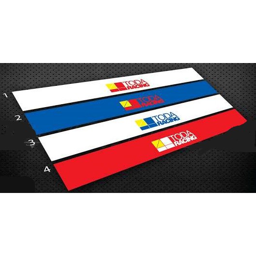 TODA RACING WINDSCREEN STICKER | Shopee Malaysia