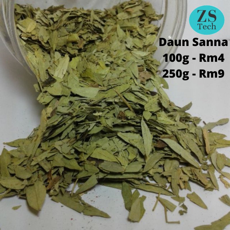 Teh Senna Daun Sanna 100% Original Detox Slimming Sena Tea Herba Ubat ...