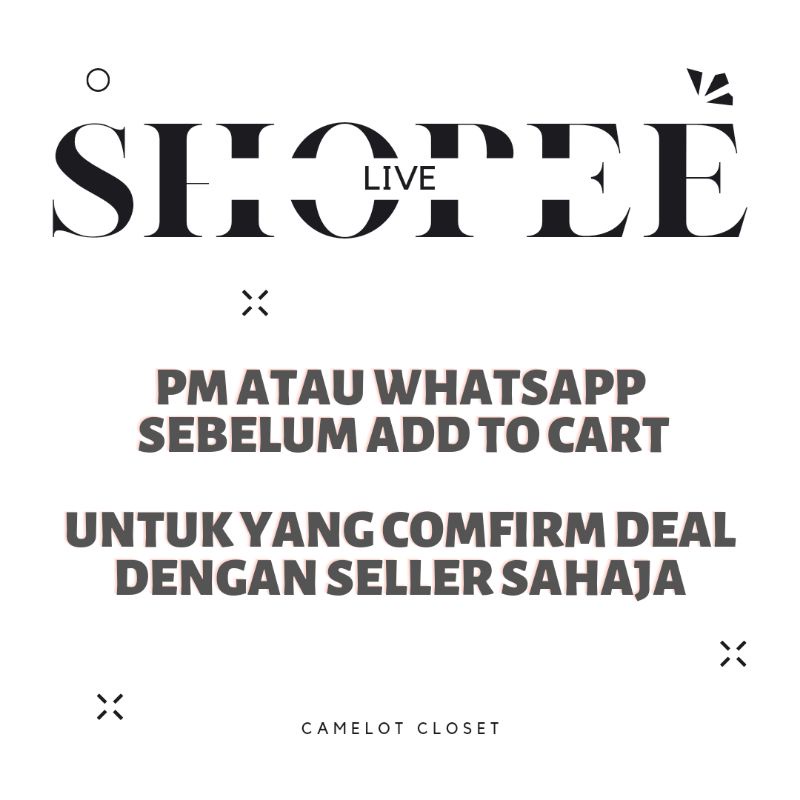 SHOPEE LIVE DEAL DGN ADMIN | Shopee Malaysia