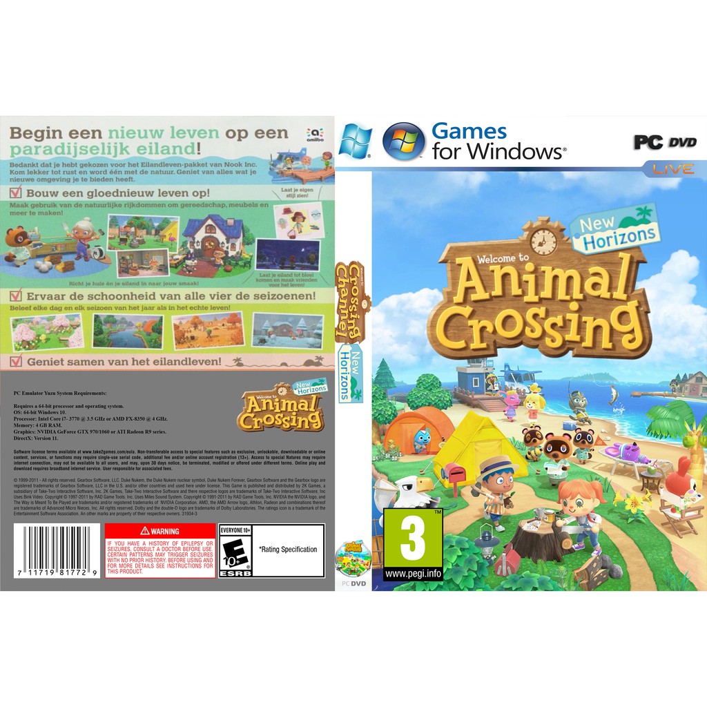 Animal Crossing: New Horizons PC GAME [Offline INSTALLATION] | Shopee ...