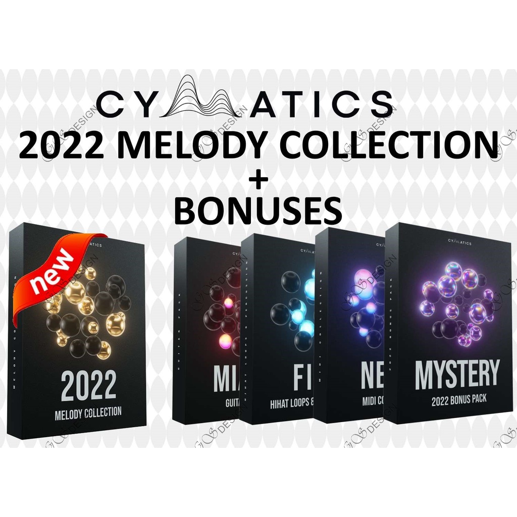 Cymatics 2022 Melody Collection Premium Sample Pack Plus Bonuses with ...