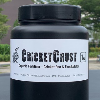 CricketCrust+ 100% Natural Organic Insect Frass Fertilizer with Cricket ...