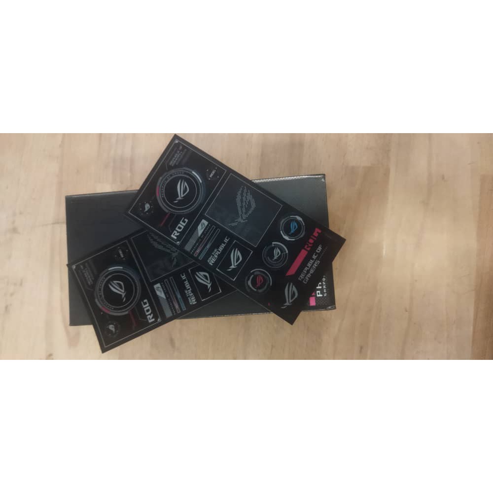 ORIGINAL ASUS ROG 5 / 6 PRO STICKER | Shopee Malaysia