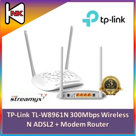 TP-Link TD-W8961N 300Mbps Wireless N ADSL2 + Modem Router | Shopee Malaysia