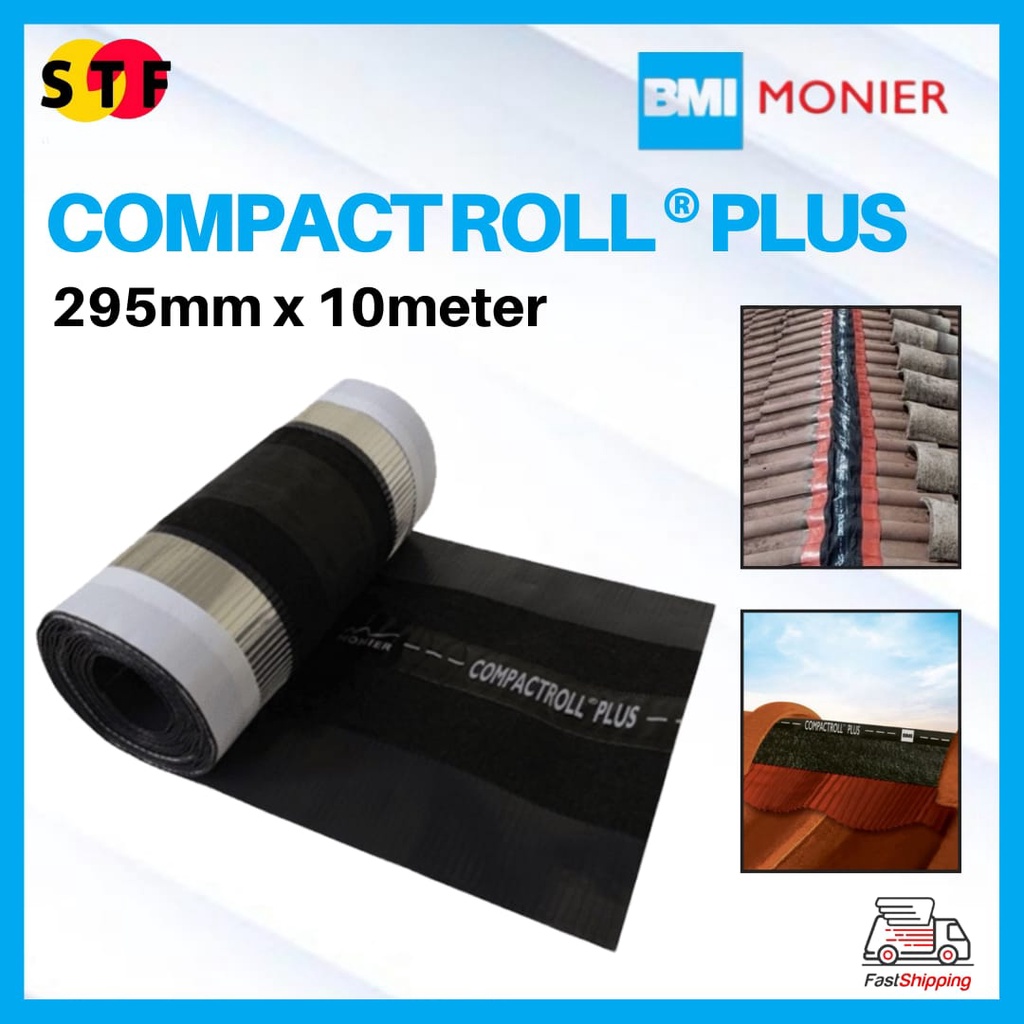 BMI MONIER CompactRoll Plus Compact Roll Ridge And Hips Leak-Proof ...