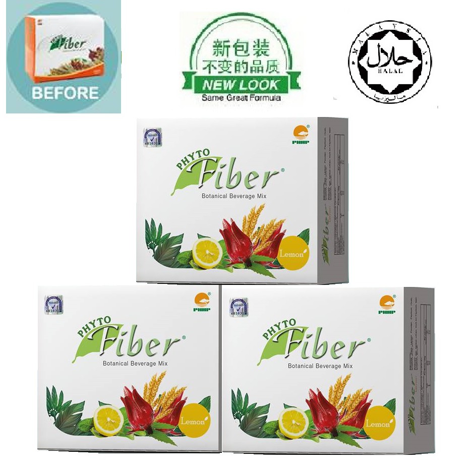 (FREE Delivery)PHHP PHYTO FIBER LEMON GENUINE New Stock New Look 3 ...