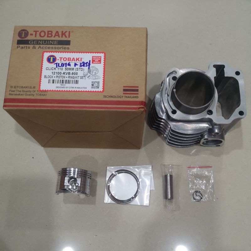 HONDA CLICK 110 BLOCK STANDARD 100%ORIGINAL BRAND TOBAKI HIGH QUALITY ...