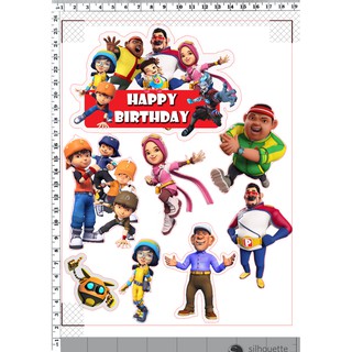 Boboiboy Cake Topper 010 | Shopee Malaysia
