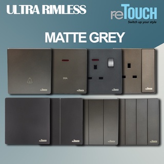 Retouch Ultra Rimless Socket and Slim Modern Switch Design Door Bell ...