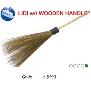 Lidi Broom With Plastic/ Long Wooden Handle (Penyapu Lidi) | Shopee ...