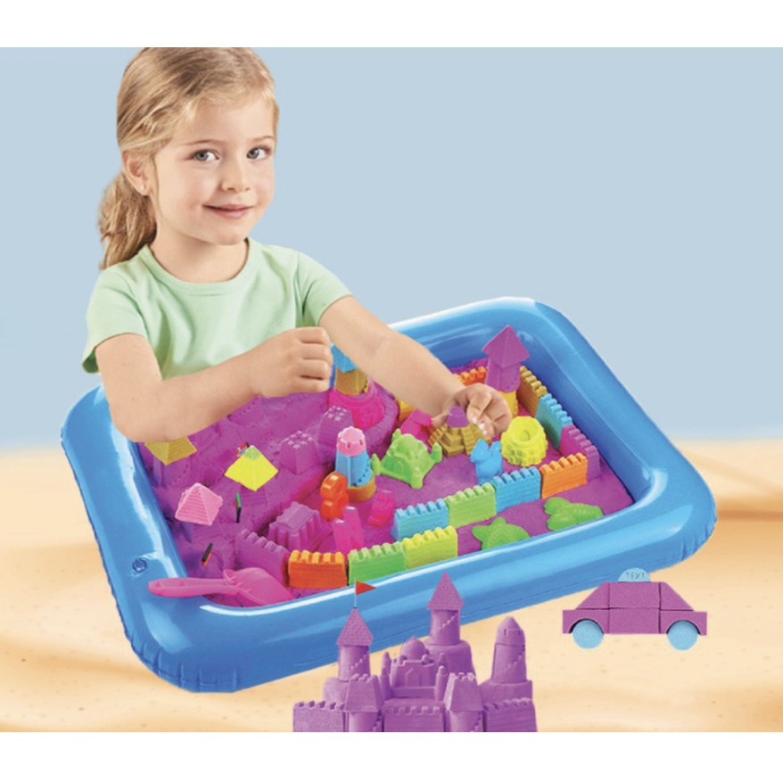 [READY STOCK] Montessori Sand Set Dynamic Eco Sand Castle Tools Play ...