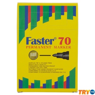 Faster MF70 Permanent Marker (12Pcs) - 3 Variants | Shopee Malaysia