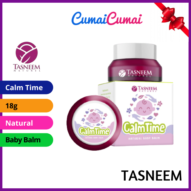 TASNEEM NATUREL CALM TIME: Natural Baby Balm (18g) | Shopee Malaysia