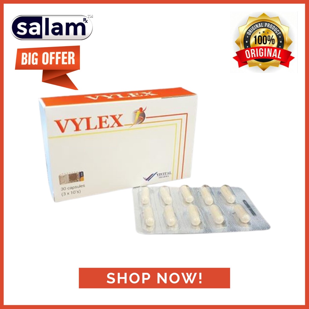 [EXP: 12/2023] VYLEX CAPSULE 10S / 3X10'S | Shopee Malaysia