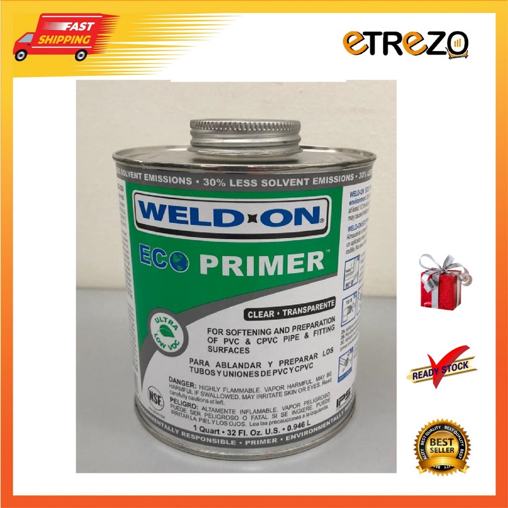 Weld-On P70 CLEAR Primer for PVC/CPVC , 946 / 473ML (Ready StocK ...