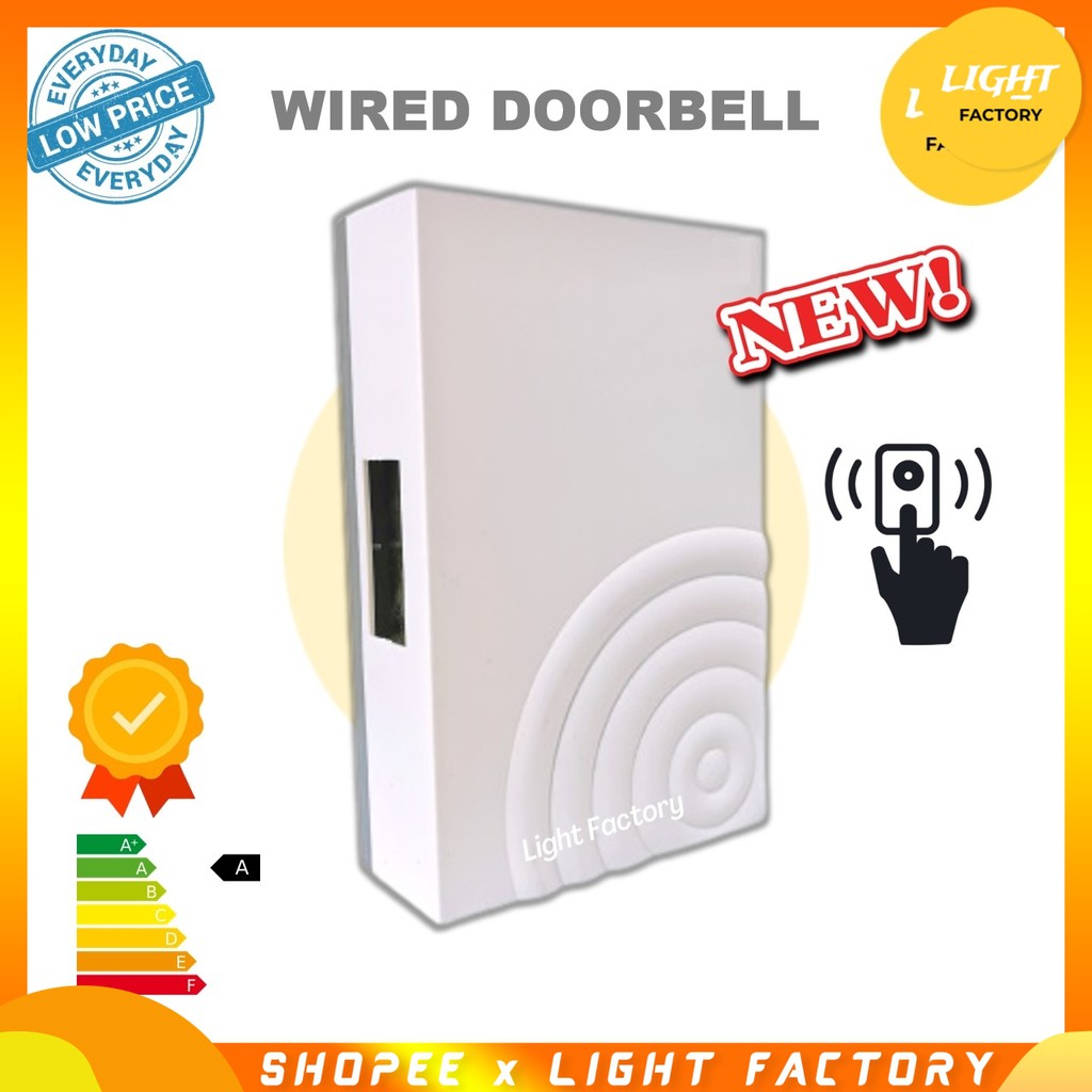 Loceng rumah door bell with camera loceng pintu Wired Door Bell Home ...