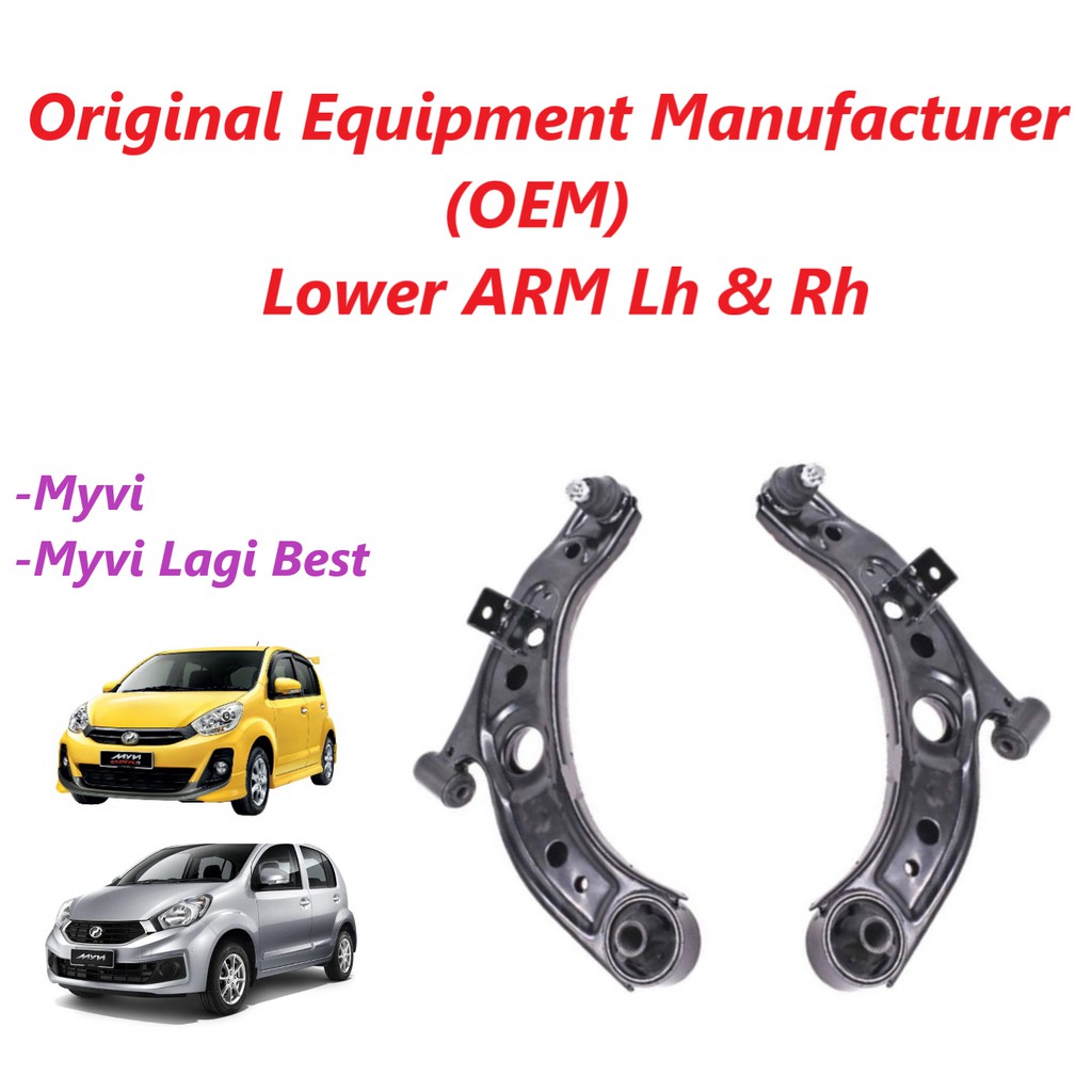 Oem lower arm front- perodua myvi 1.3 1.5 2005-2017 lagi best | BeeCost
