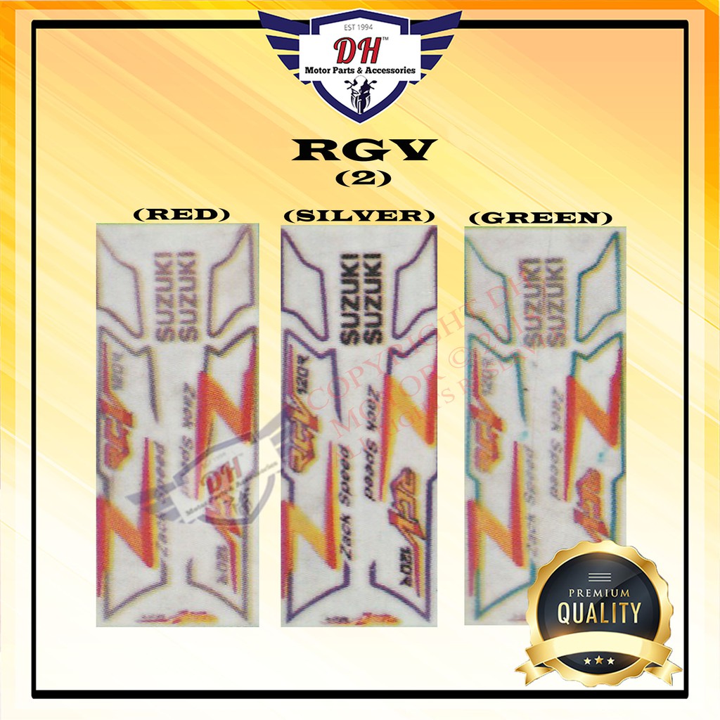 RGV (2) STICKER BODY STRIPE SUZUKI | Shopee Malaysia